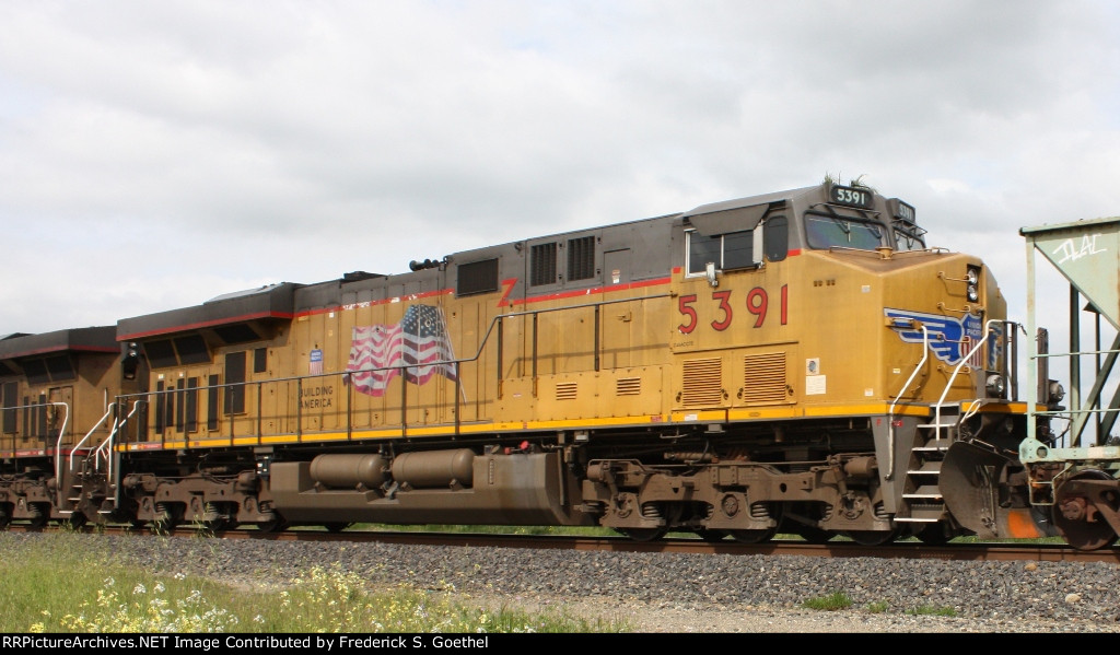 UP 5391 in DPU service